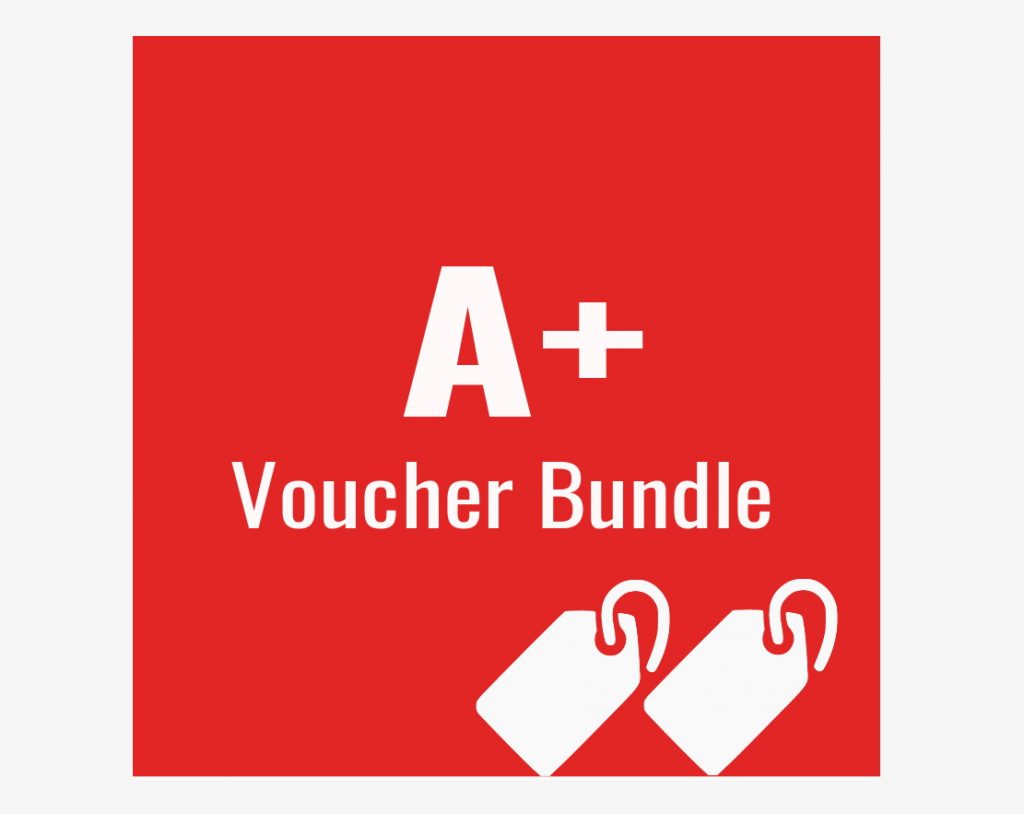 Cheap CompTIA A+ Voucher bundle, Save $123 | VoucherPlex